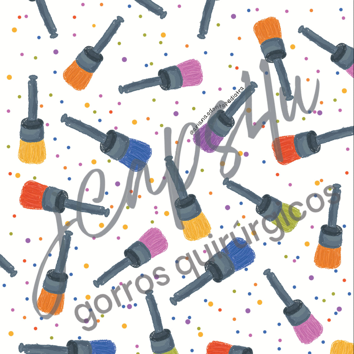 Tickle Brush – J caps