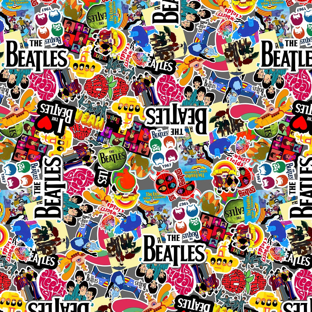 The Beatles Stickers – J caps